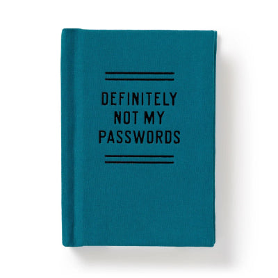 Definitely Not My Passwords - Password Diary - Happy Valley