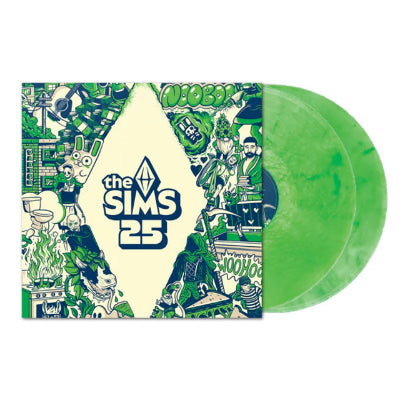 Sims, The 25 Soundtrack (2LP Metallic Shiny Green Vinyl) - Happy Valley