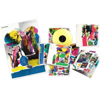 Cut Copy - Moments (Deluxe Light Yellow Opaque Coloured Vinyl Box Set ...
