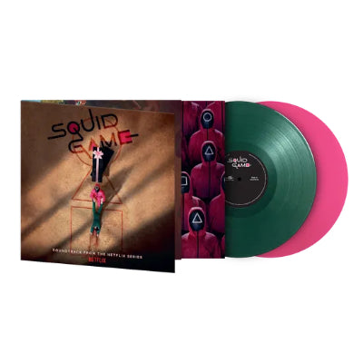 Jae-il, Jung - Squid Game Soundtrack (2LP Pink & Green Coloured Vinyl) - Happy Valley
