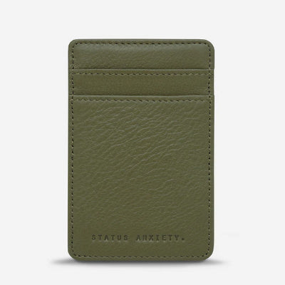 Status Anxiety Wallet - Flip (Khaki) - Happy Valley