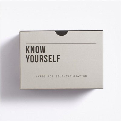 School Of Life Prompt Cards - Know Yourself - Happy Valley